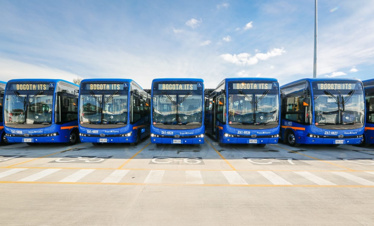VG Mobility Delivered 195 Electric Buses for Bogota's Public ...