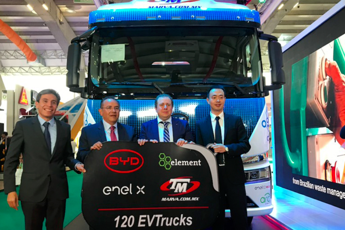 BYD entrega en México la flota más grande de tractocamiones fuera de ...
