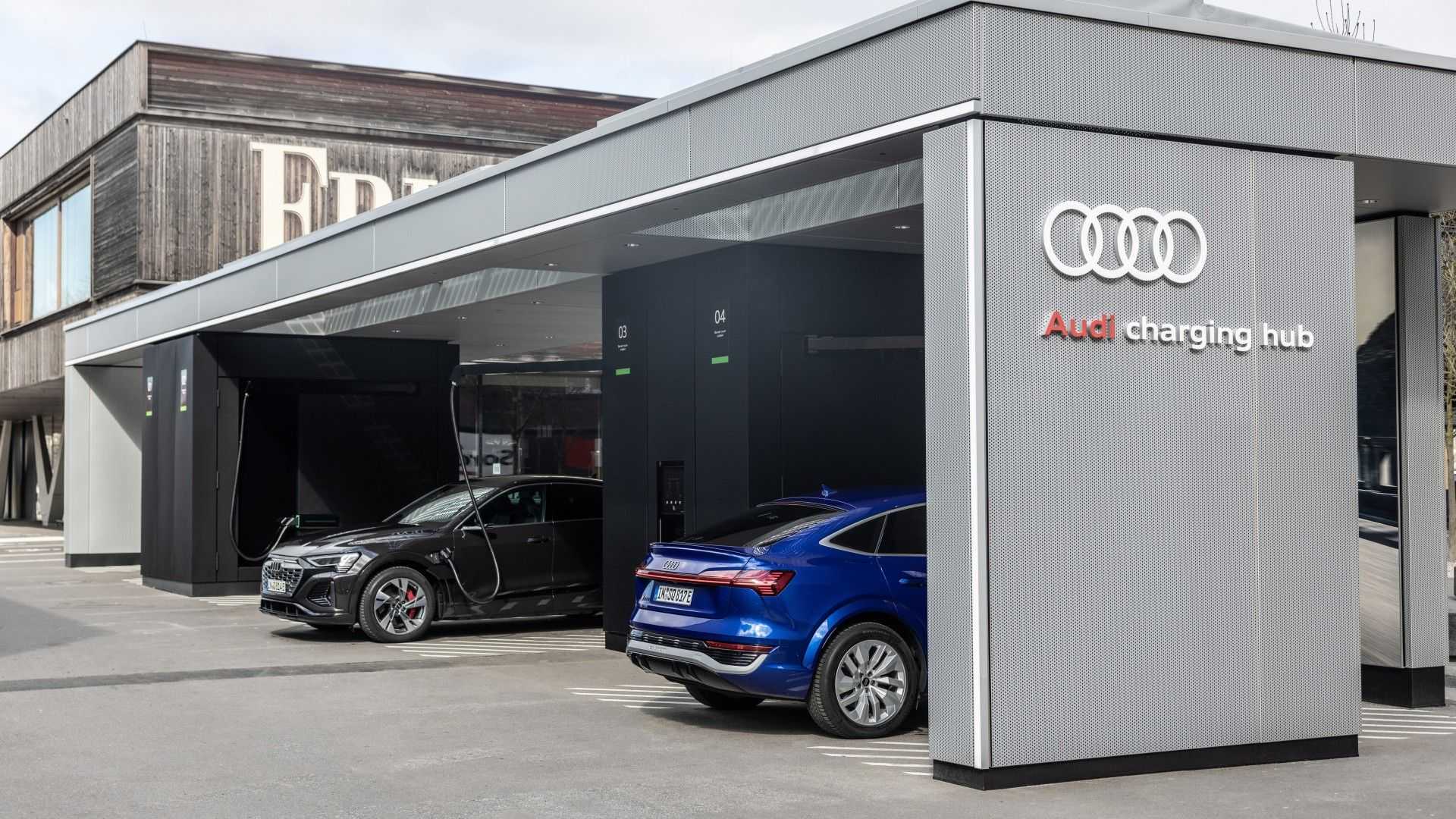 Discover the new Audi Charging Hub with Second Life Batteries - Latam ...