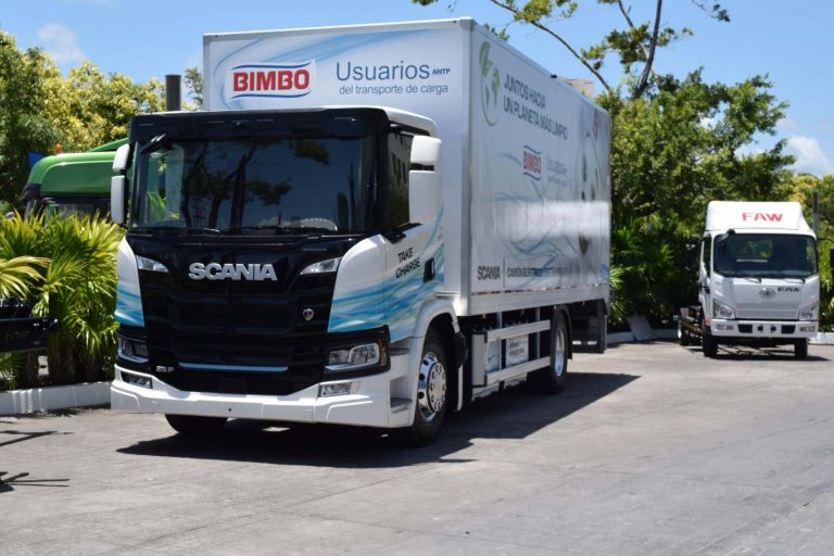 Scania Electric Trucks Arrive to Mexico for Grupo Bimbo's Operations ...