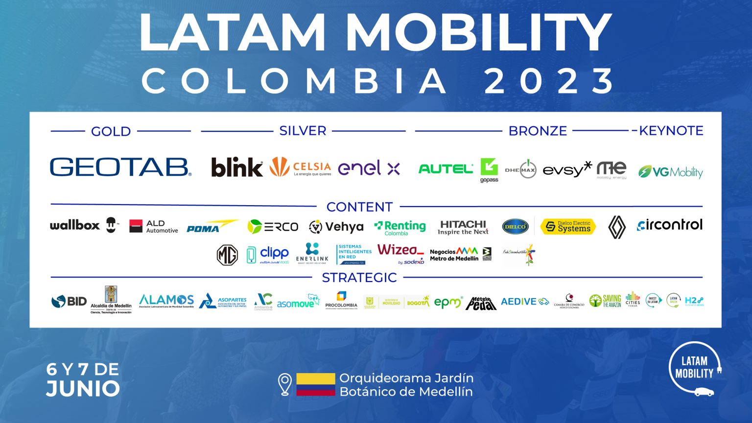 Llega a Medellín el encuentro internacional de Movilidad Sostenible y Descarbonización más ...