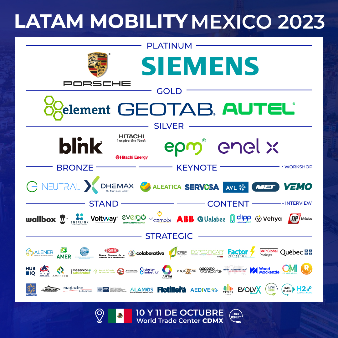 Latam Mobility convertirá a Ciudad de México en el epicentro de la movilidad y la sostenibilidad ...