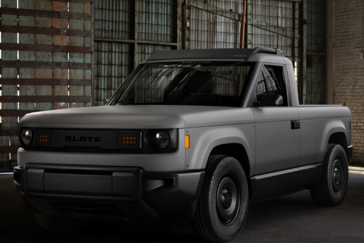 Pick-up eléctrica Slate: camioneta versátil que impulsa Jeff Bezos