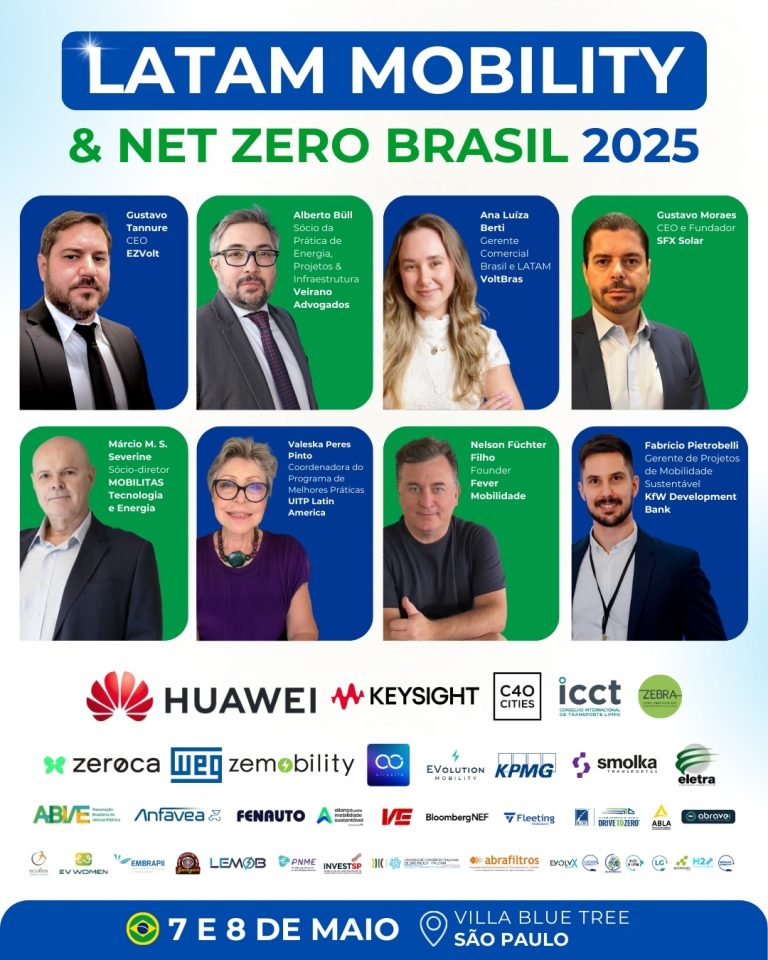Latam Mobility & Net Zero Brazil 2025 transformará São Paulo na capital latino-americana da ...